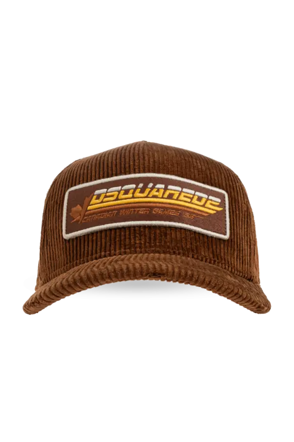 Dsquared2 Corduroy Baseball Cap
