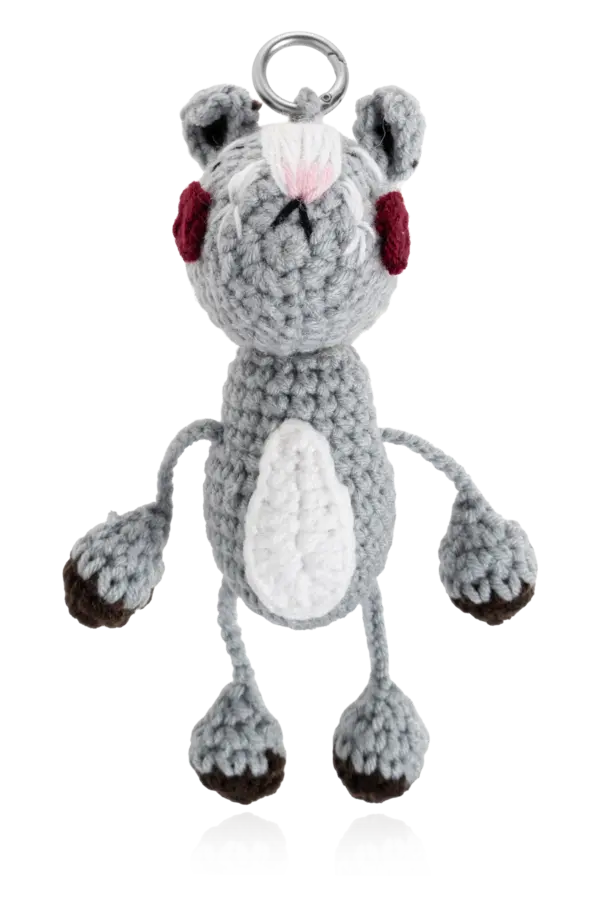 Munthe Vamke Keychain - Grey