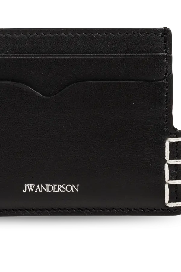 JW Anderson Leather Cardholder With Logo
