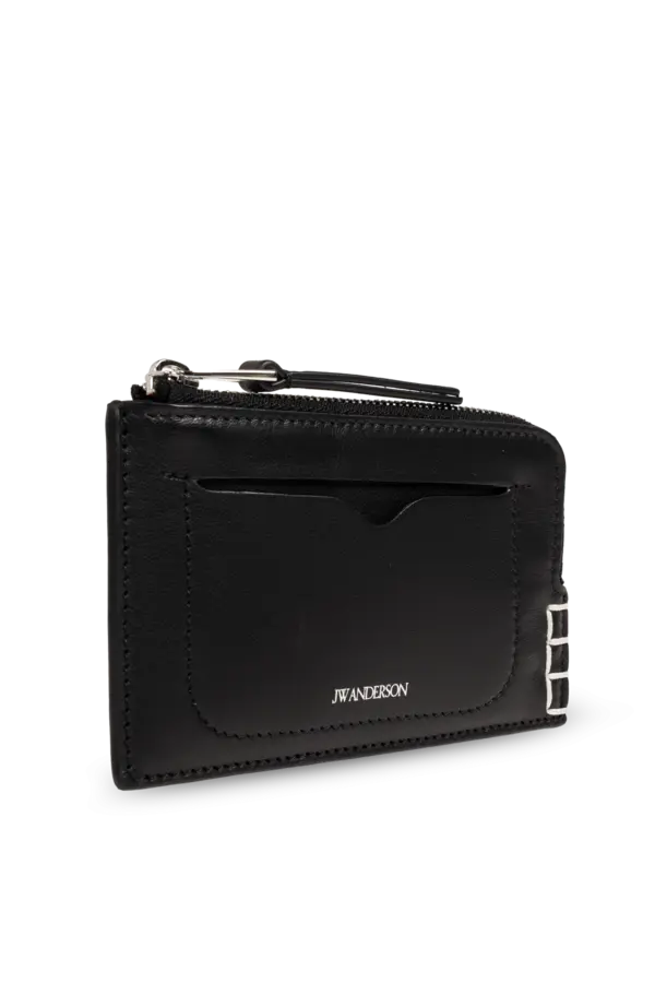 JW Anderson Leather Card Holder With Logo