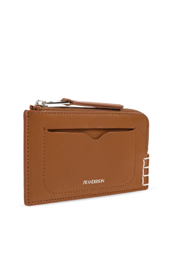 JW Anderson Leather Cardholder With Logo