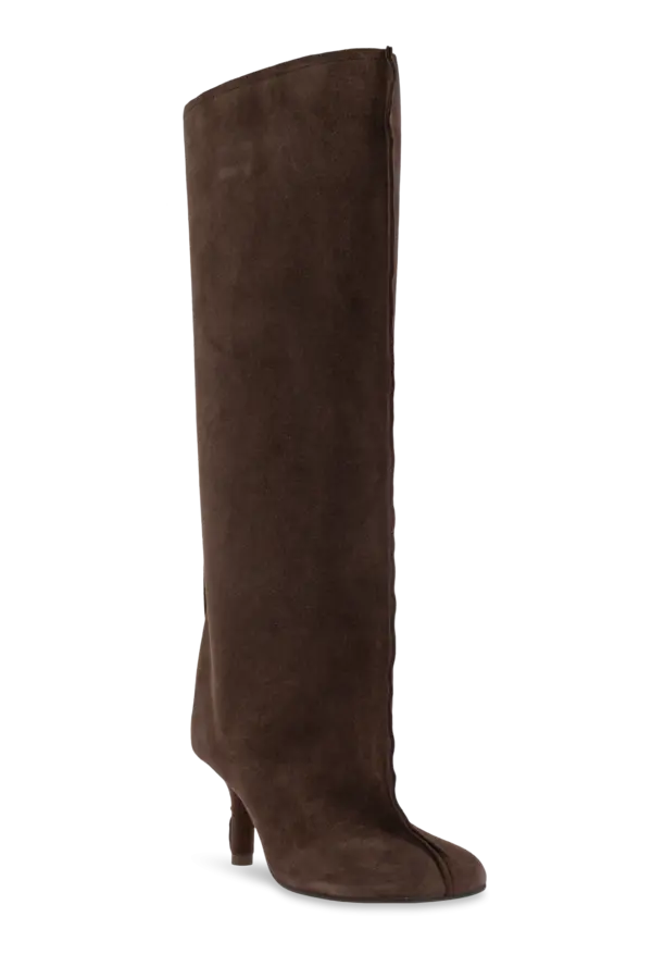 MAISON MARGIELA Suede Heeled Boots
