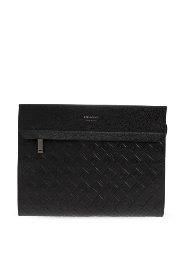 FERRAGAMO Wristlet Pouch With Strap