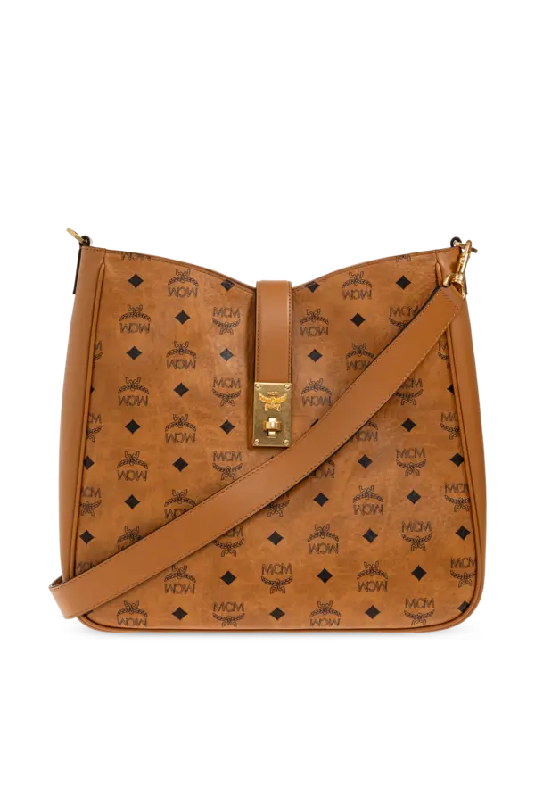 Mcm Tracy Bucket Bag - Brown