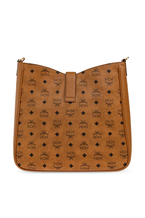 Mcm Tracy Bucket Bag - Brown