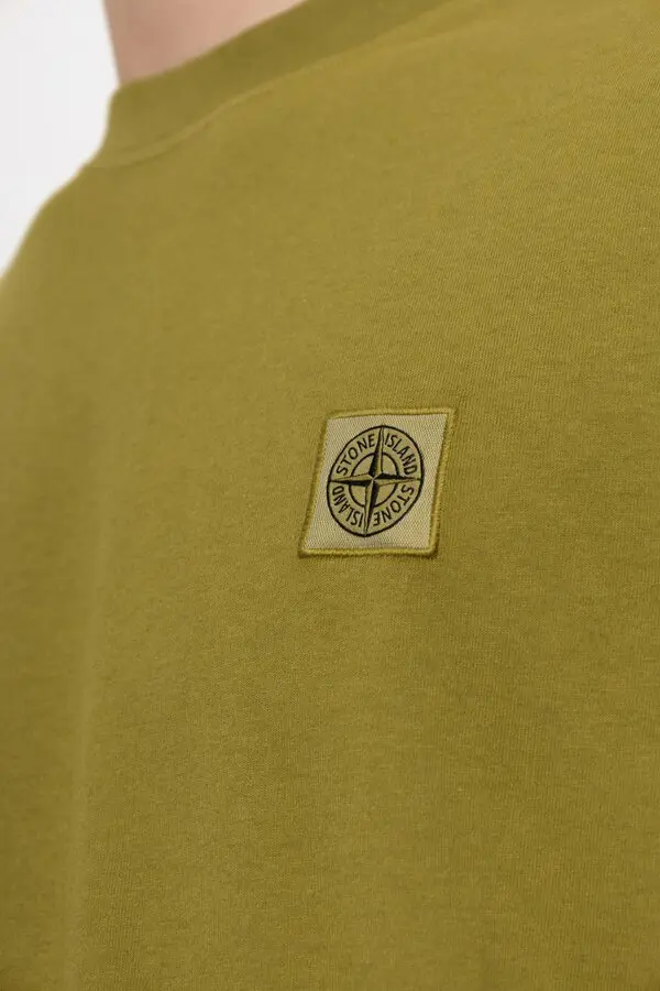 Stone Island T-shirt With Logo Patch