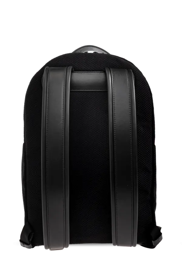 Giorgio Armani Backpack With Logo Patch