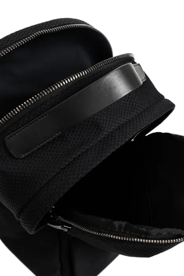 Giorgio Armani Backpack With Logo Patch