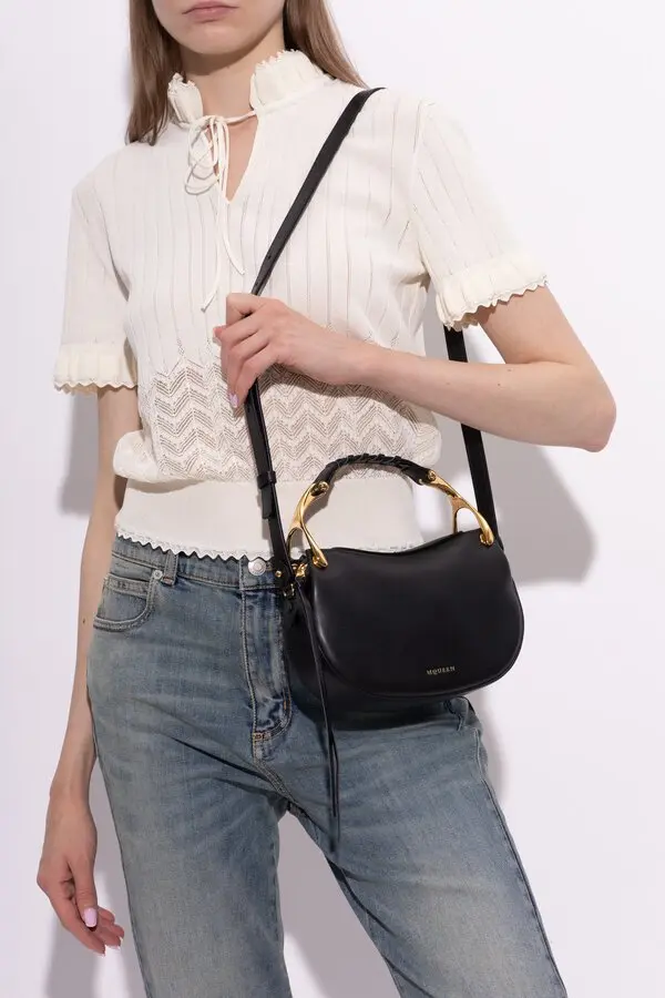Alexander McQueen Wishbone Mini Bag