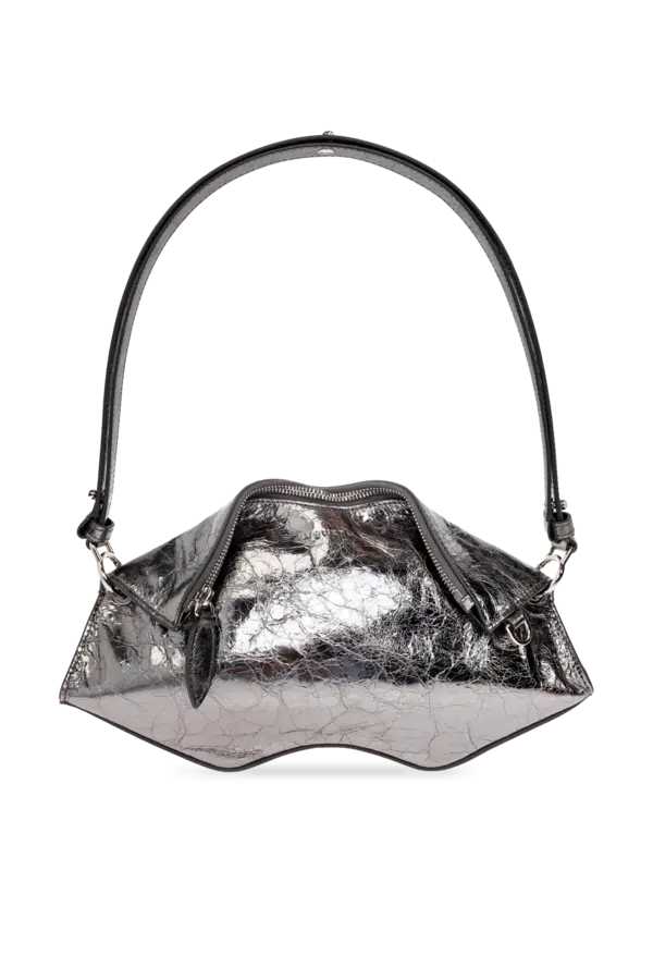 Alexander McQueen Manta" Bag - Silver