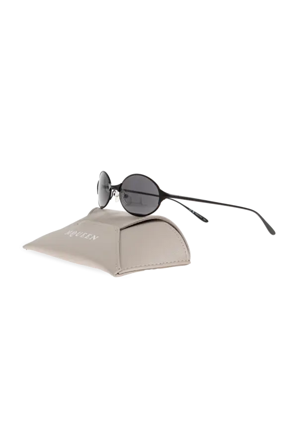 Alexander McQueen Oval Sunglasses