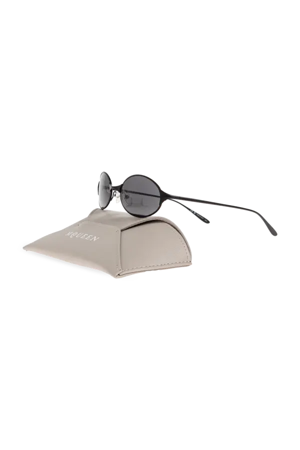 Alexander McQueen Oval Sunglasses