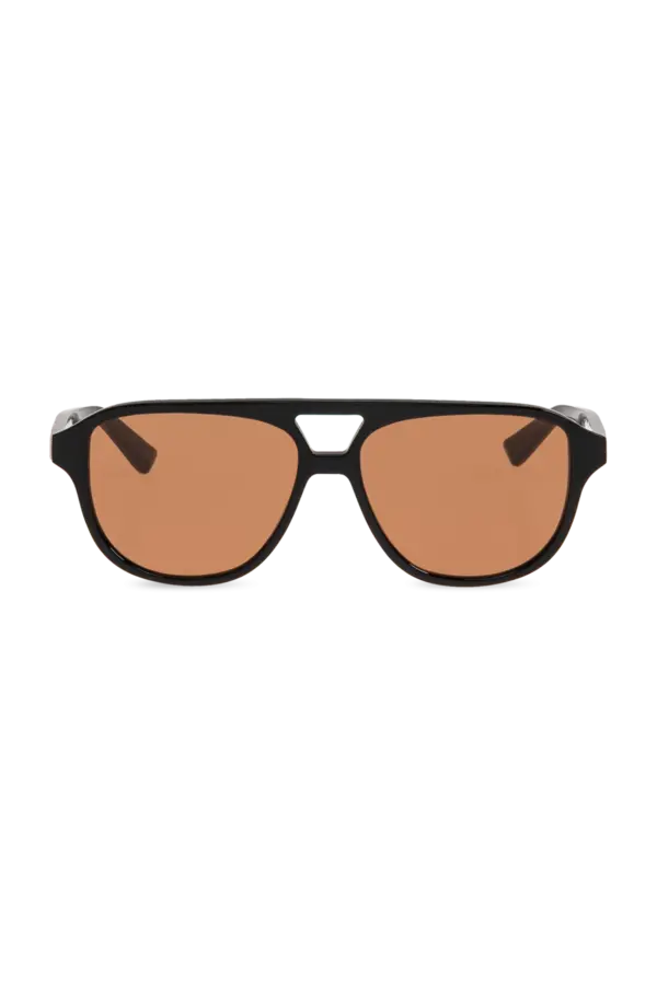 Alexander McQueen Aviator Sunglasses - Black