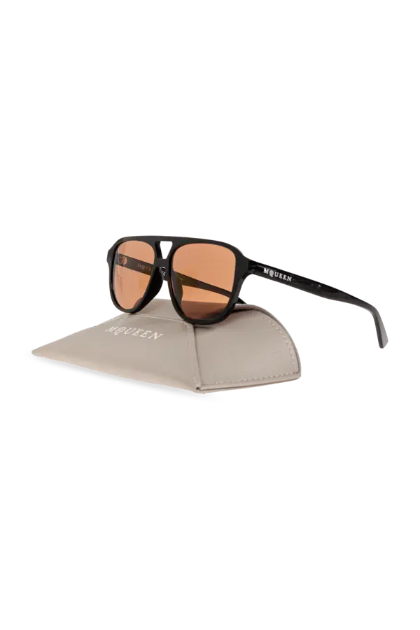 Alexander McQueen Aviator Sunglasses