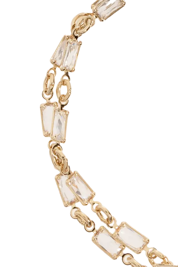 Alexander McQueen Bracelet With Cubic Zirconia