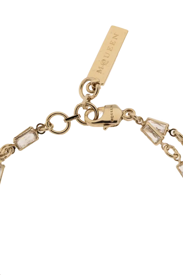 Alexander McQueen Bracelet With Cubic Zirconia