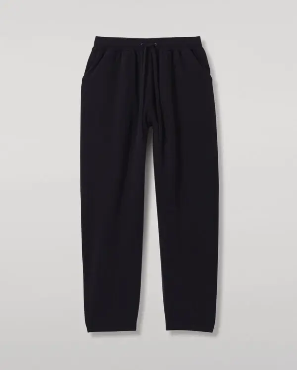 Johnstons Of Elgin Lewi Dark Tapered Cahmere Jogger