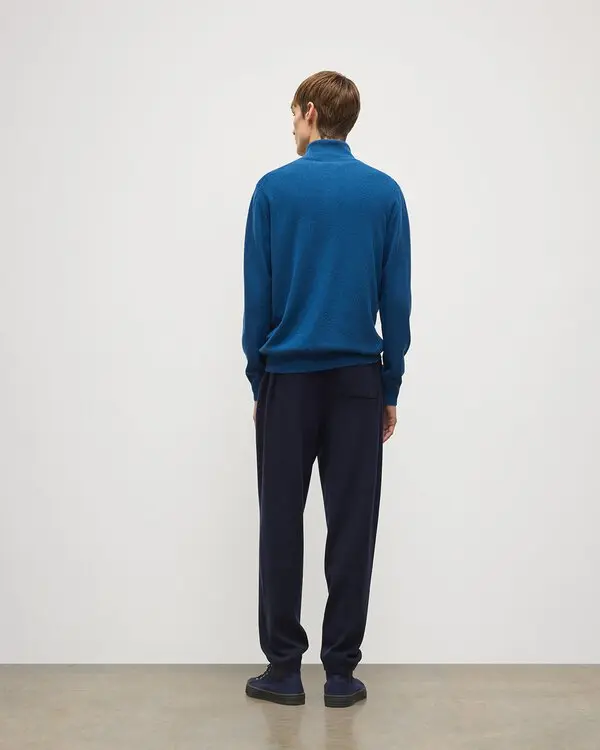 Johnstons Of Elgin Lewi Dark Tapered Cahmere Jogger