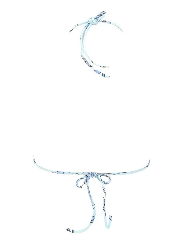 Emilio Pucci Top Bikini Con Stampa