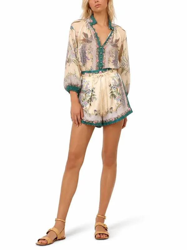 Zimmermann Indra Shorts - Multicolour