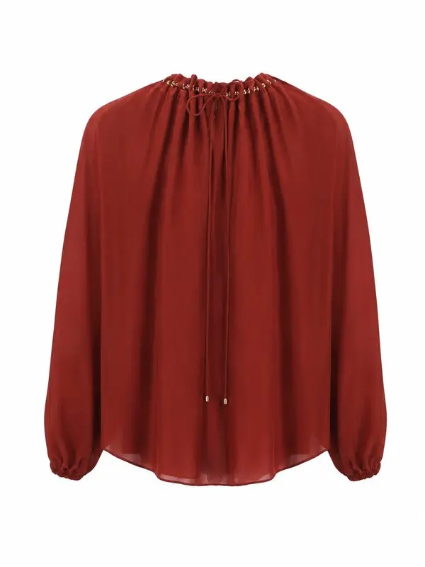 Zimmermann Aster" Blouse With Beading - Red