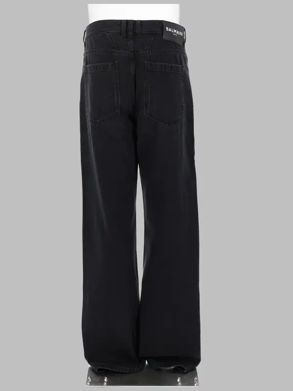 Balmain Wide Leg Jeans