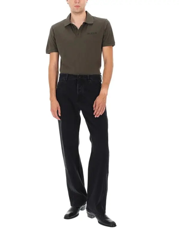 Balmain Wide Leg Jeans