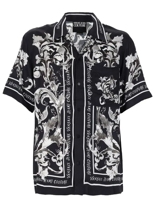 Versace Camicia Con Stampa