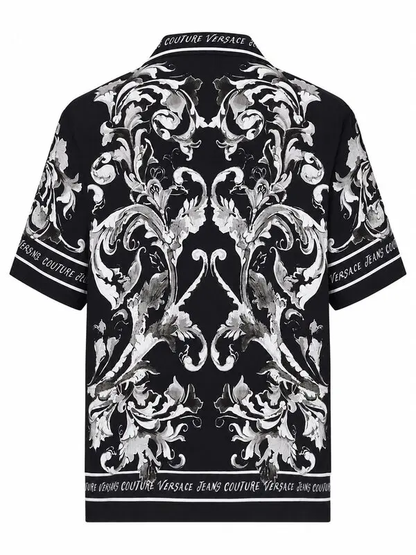 Versace Camicia Con Stampa