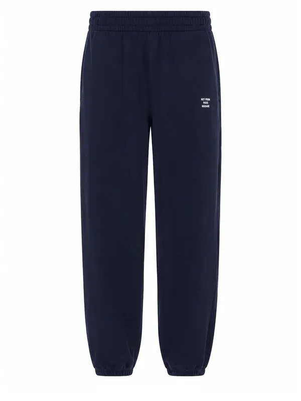 Drole De Monsieur Pantalone In Felpa Di Cotone - Blue