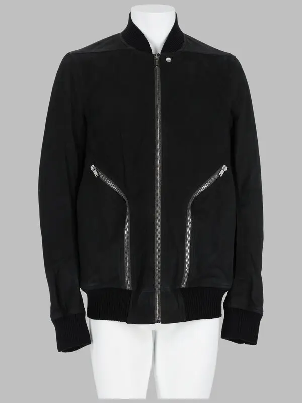 Rick Owens Bomber In Pelle "heizer Flight