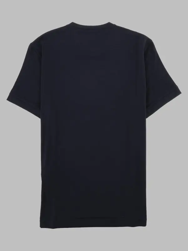 Giorgio Armani T-shirt Girocollo In Jersey Di Viscosa