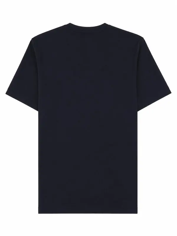 Giorgio Armani T-shirt Girocollo In Jersey Di Viscosa