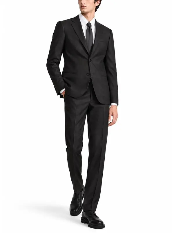 Giorgio Armani Soho Two-piece Wool Suit - Charcoal