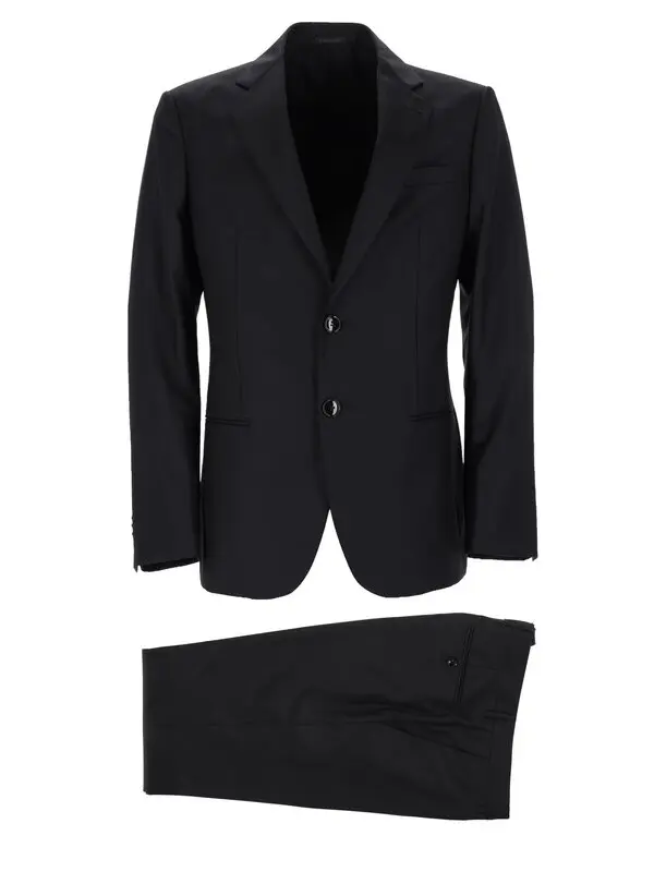 Giorgio Armani Soho Two-piece Wool Suit