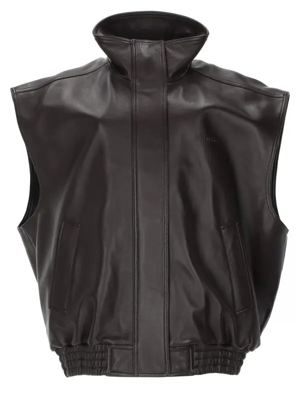 Balenciaga Blouson In Pelle Morbida