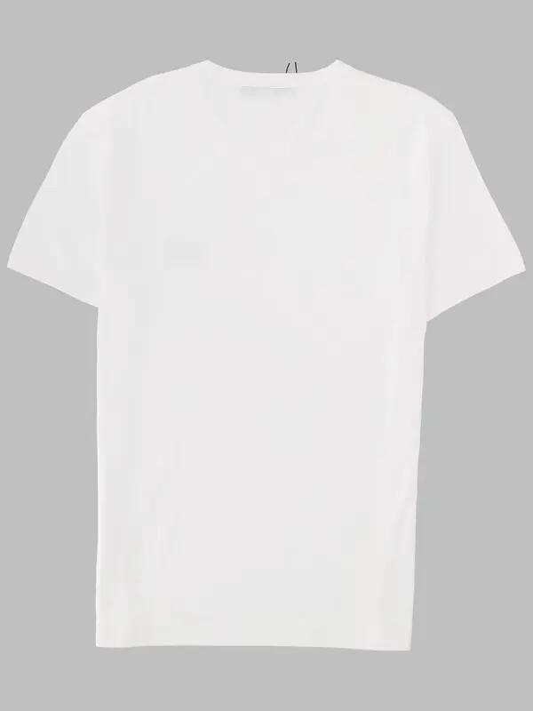 Dolce & Gabbana T-shirt In Cotone Con Placca