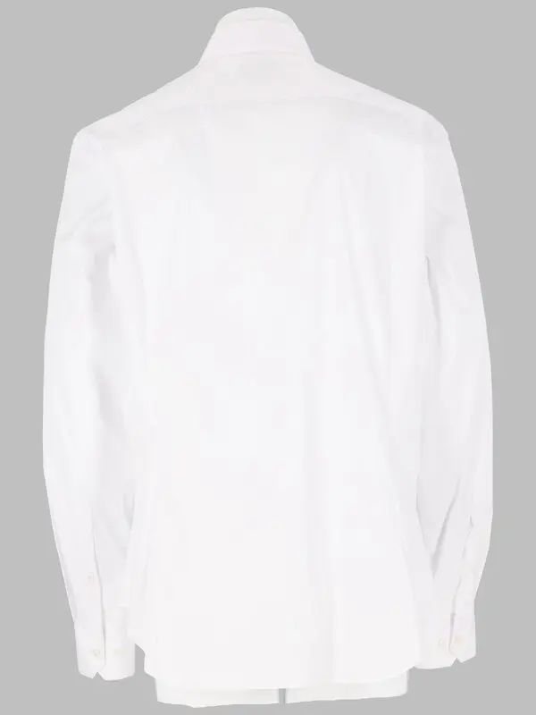 Giorgio Armani Slim Fit Cotton Poplin Shirt