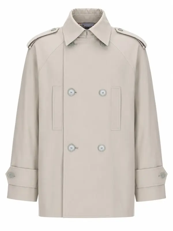 Balenciaga Trench Doppiopetto - Beige