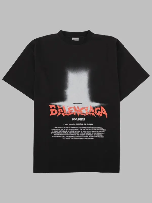 Balenciaga T-shirt Con Stampa