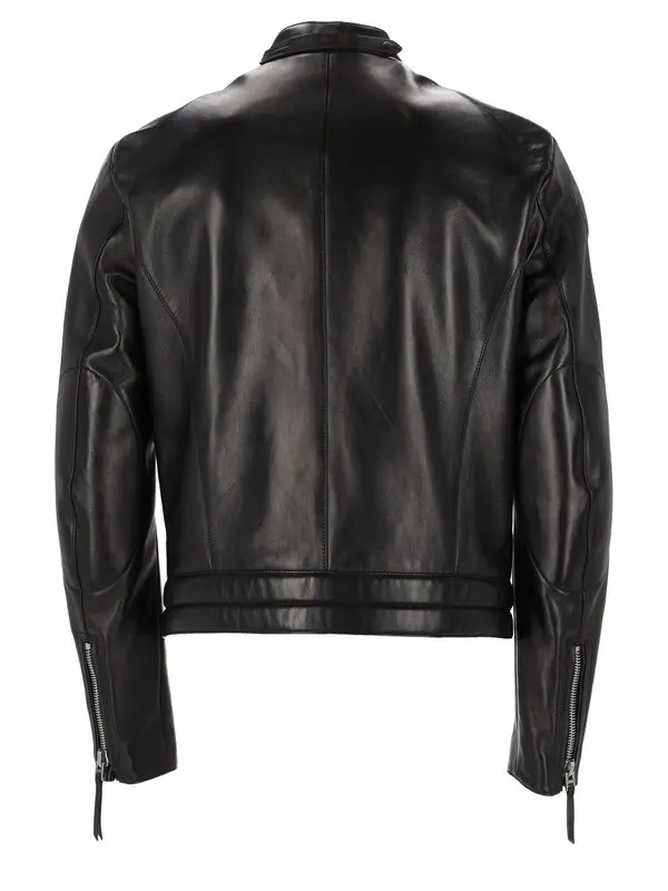 TOM FORD Giacca Da Motociclista In Nappa Fiore