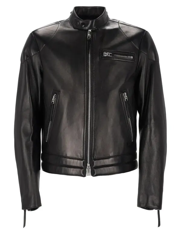 TOM FORD Nappa Leather Biker Jacket