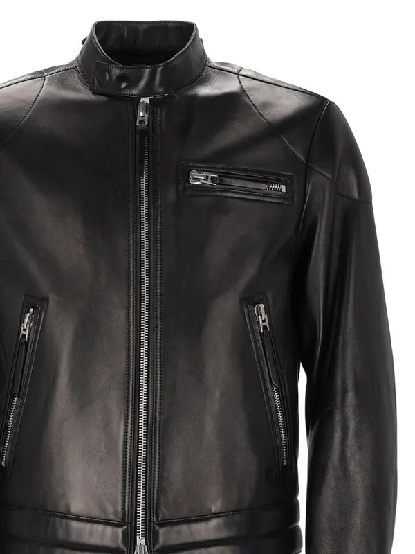 TOM FORD Nappa Leather Biker Jacket