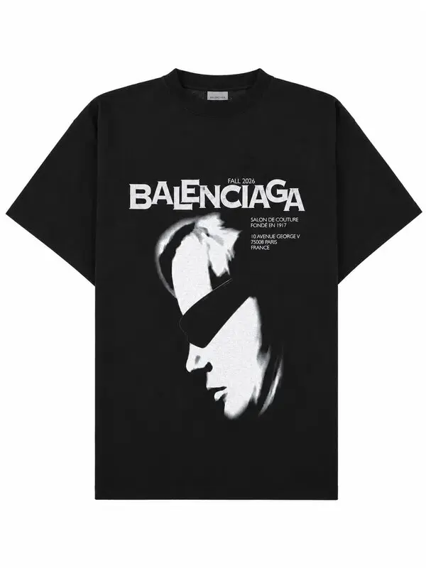 Balenciaga T-shirt Con Stampa