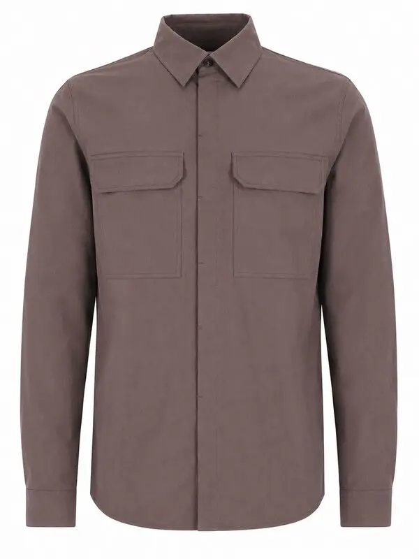 Rick Owens Camicia "work" In Popeline