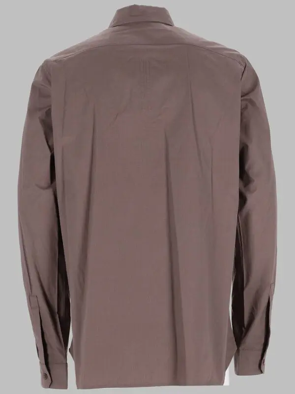 Rick Owens Camicia "work" In Popeline