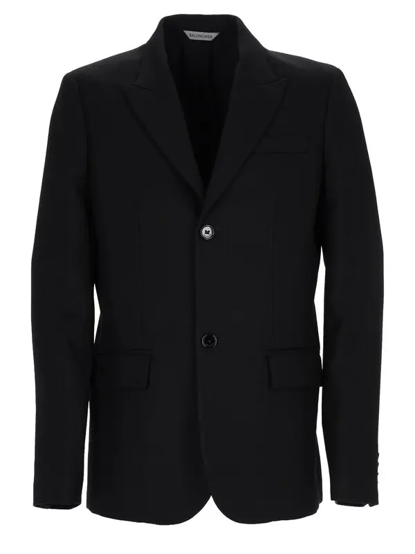 Balenciaga Single Breasted Tailored Jacket