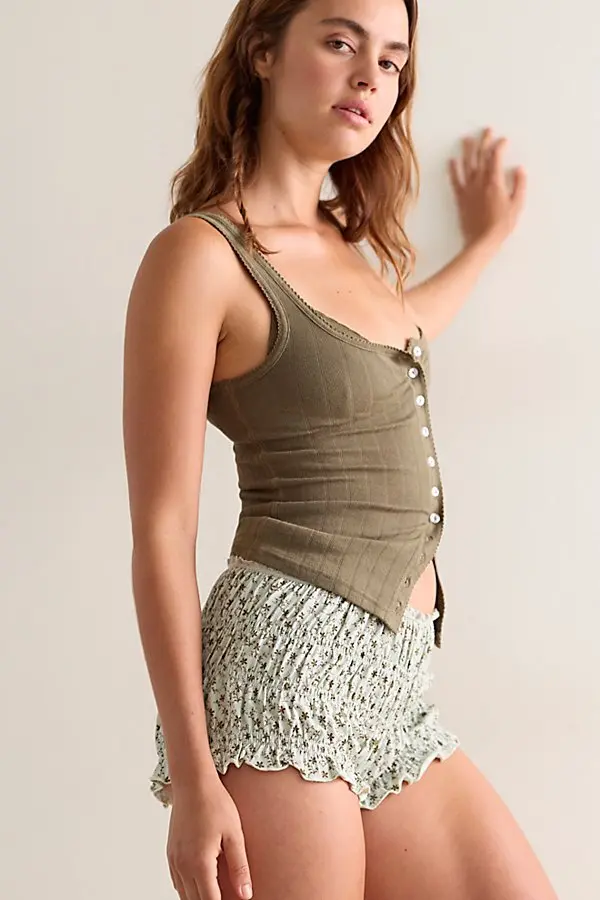 Free People All Yours Slip Shorts