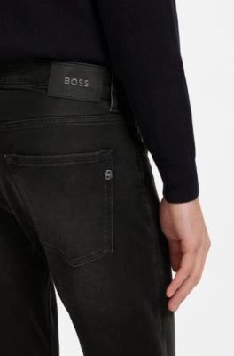 BOSS Delaware Slim-fit Stretch Denim Jeans