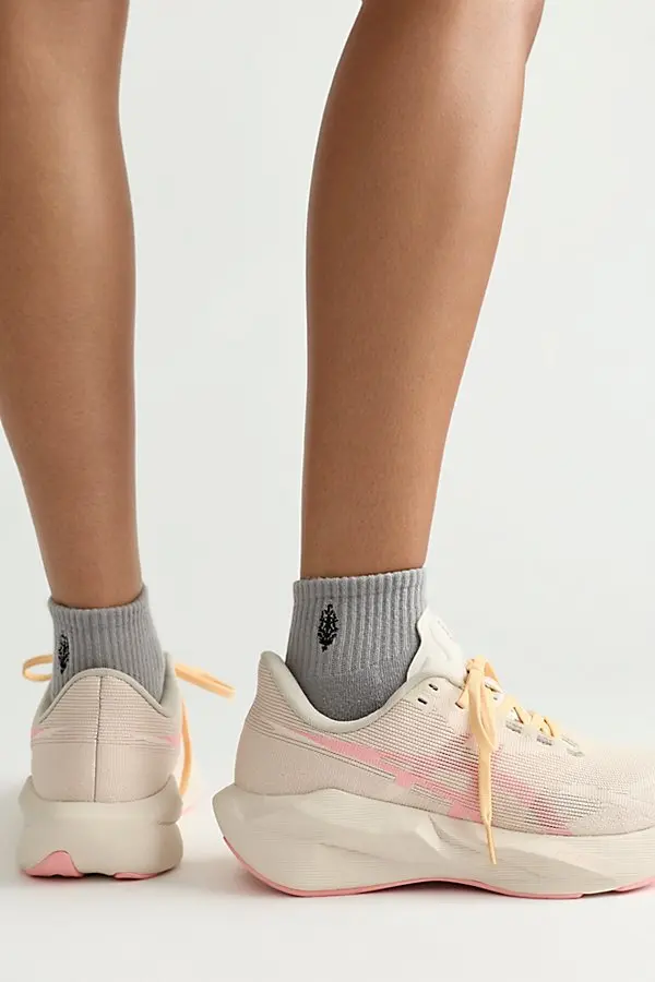 Asics Novablast 6 Athletic Sneakers - Birch/grapefruit